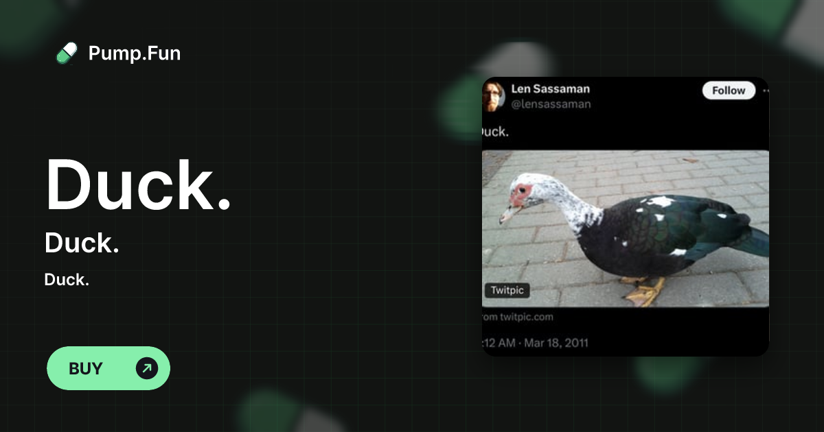 Duck. (Duck.) - Pump