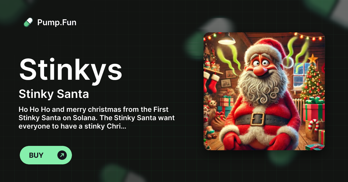 Stinky Santa (Stinkys) - Pump