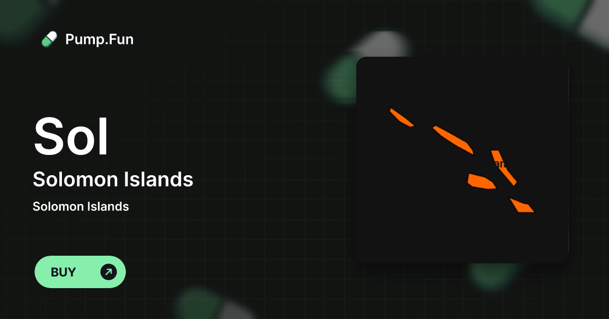 Solomon Islands (Sol) - Pump