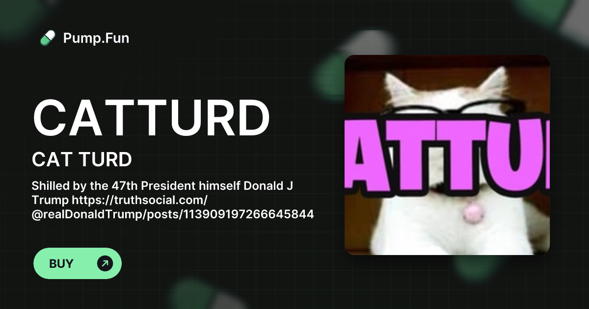 CAT TURD (CATTURD) - Pump