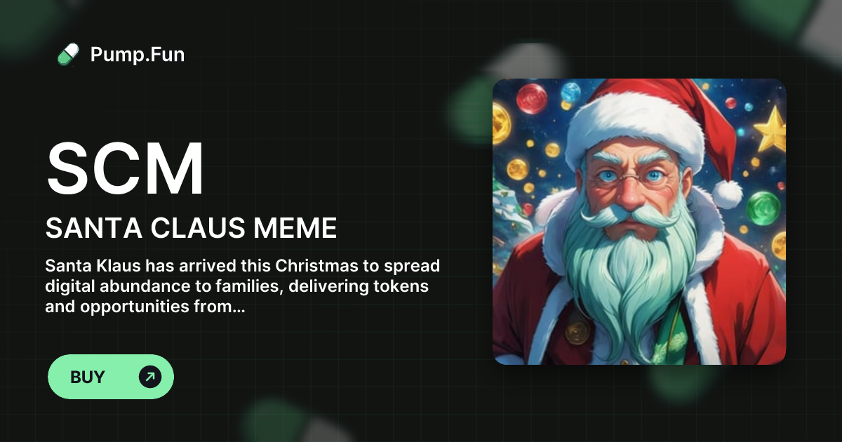 SANTA CLAUS MEME (SCM) - Pump