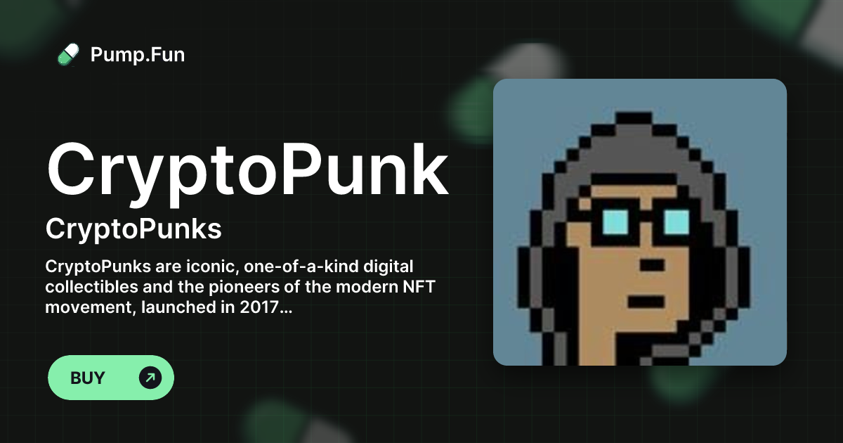 CryptoPunks (CryptoPunk) - Pump