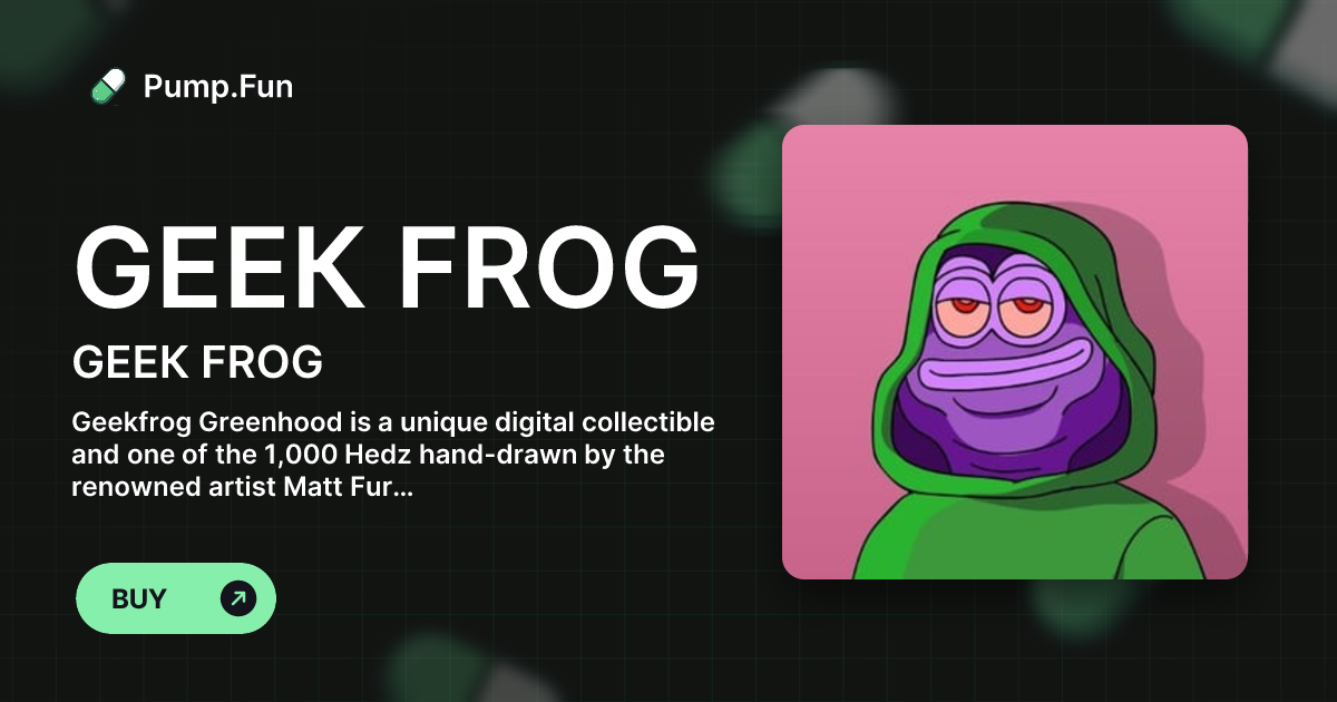 GEEК FROG (GEEК FROG) - Pump