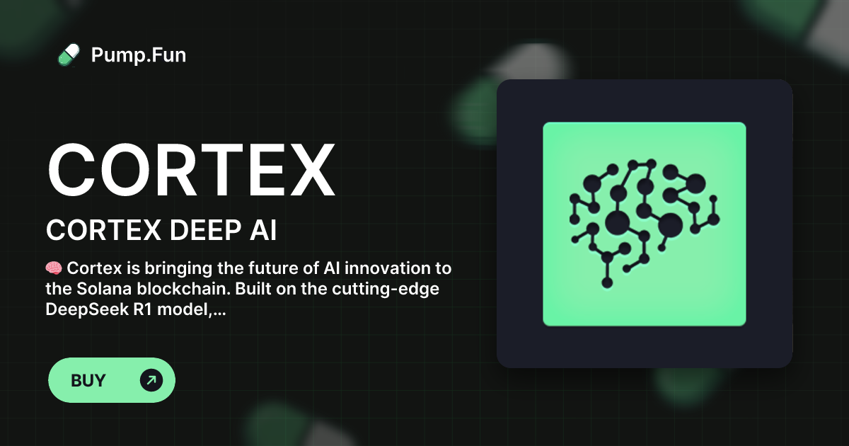CORTEX DEEP AI (CORTEX) - Pump