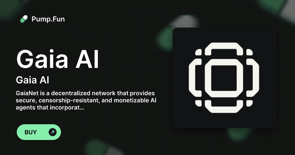 Gaia AI (Gaia AI) - Pump