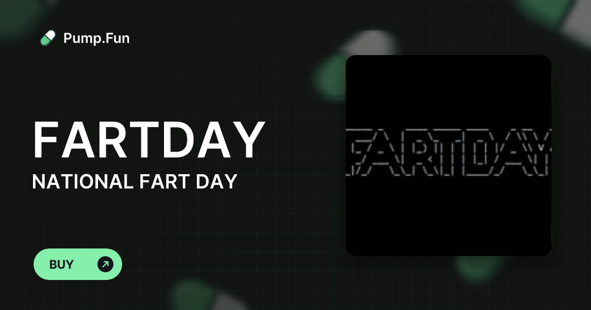 NATIONAL FART DAY (FARTDAY) - Pump