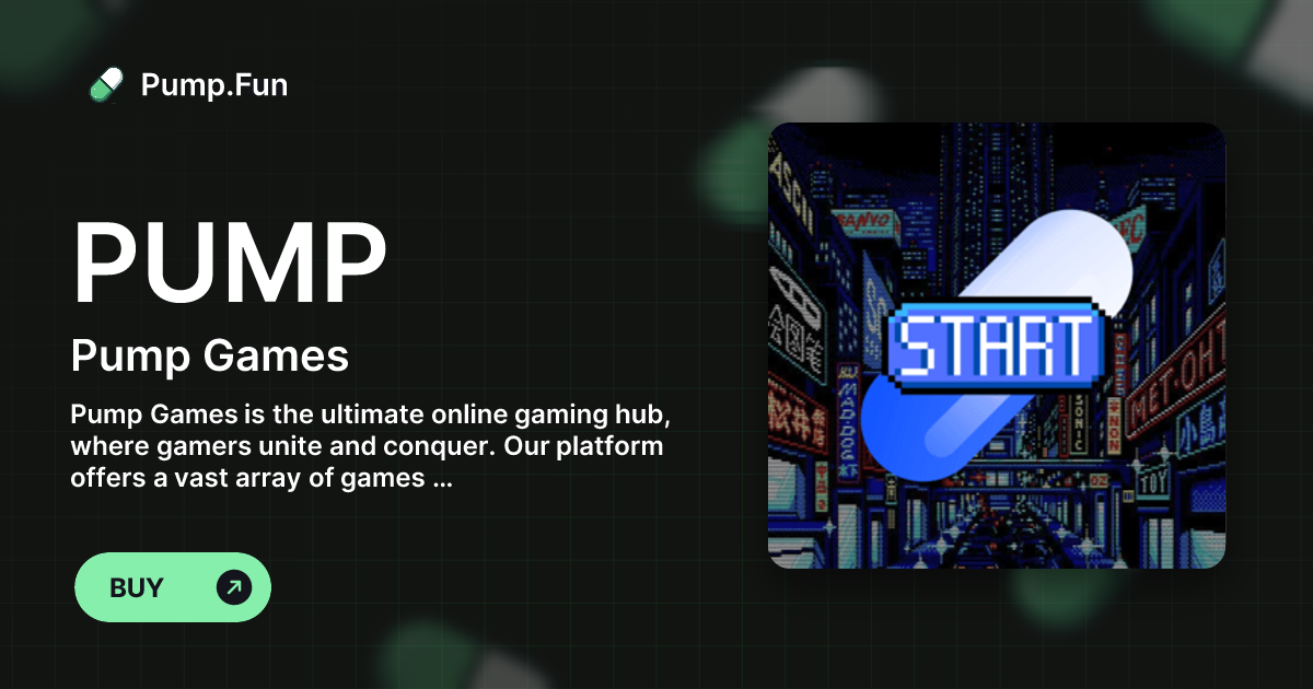 Pump Games (PUMP) - Pump
