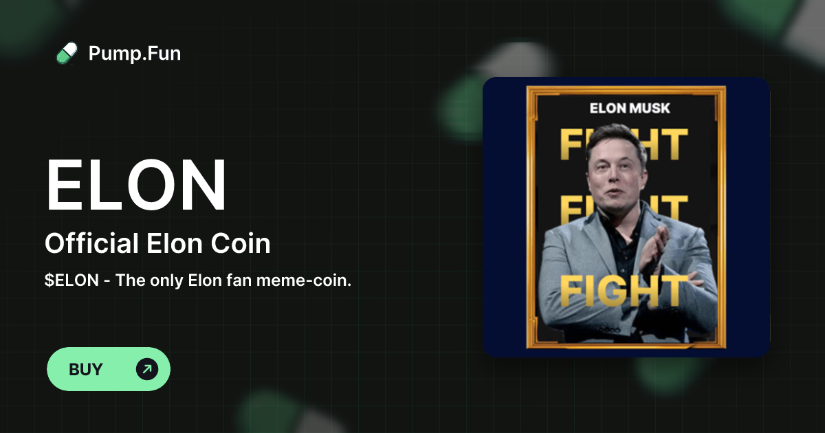 Official Elon Coin (ELON) - Pump