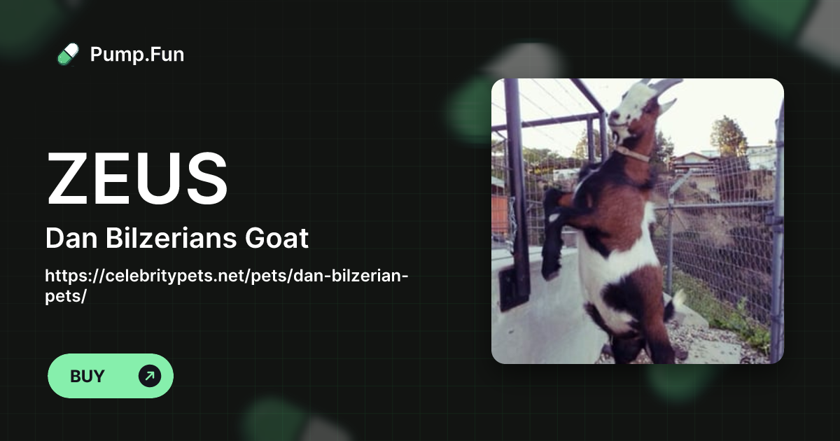 Dan Bilzerians Goat (ZEUS) - Pump