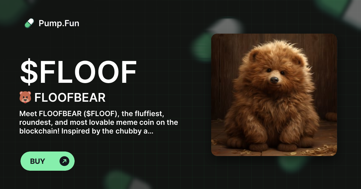 🐻 FLOOFBEAR ($FLOOF) - Pump