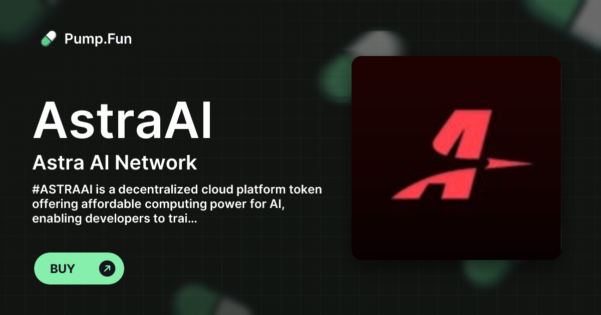 Astra AI Network (AstraAI) - Pump