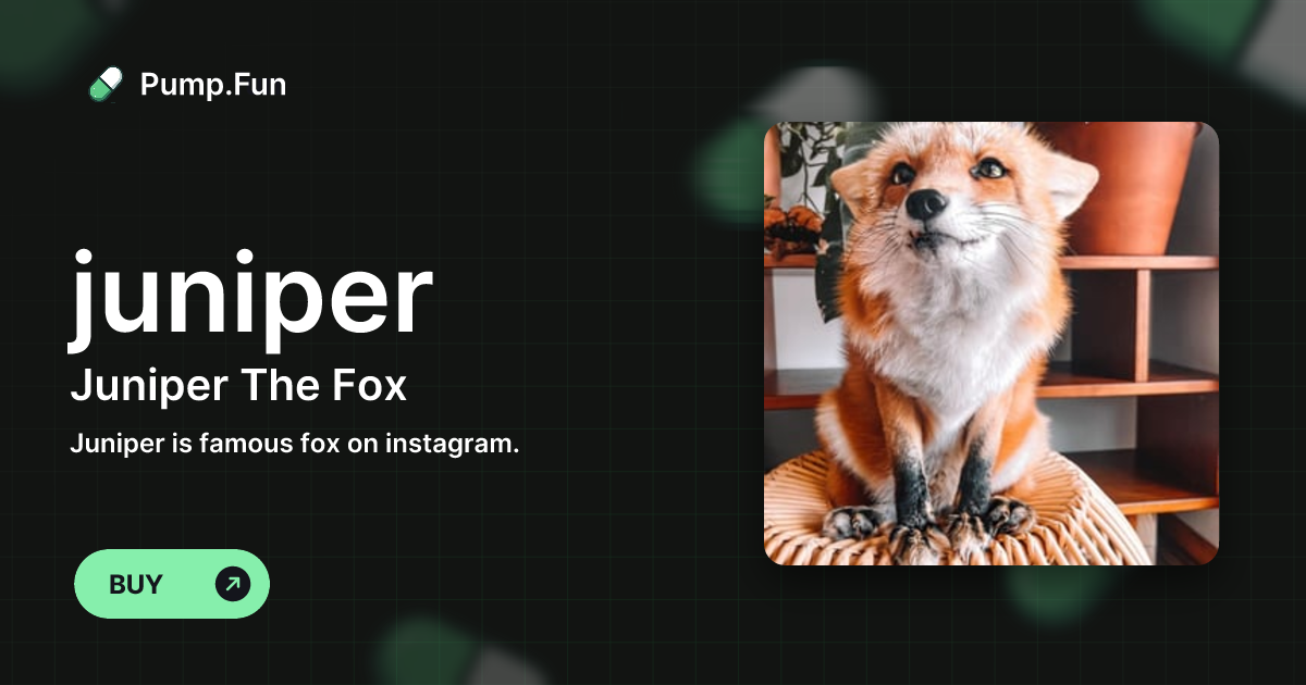 Juniper The Fox (juniper) - Pump