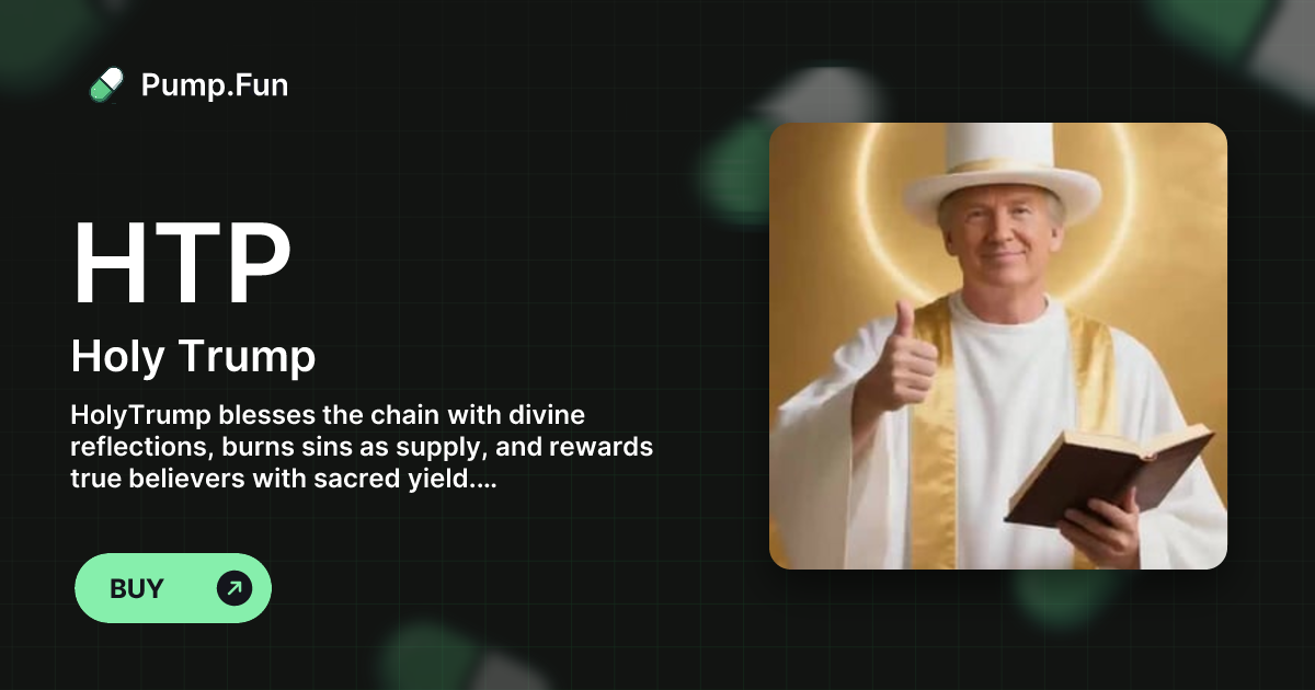 Holy Trump (HTP) - Pump