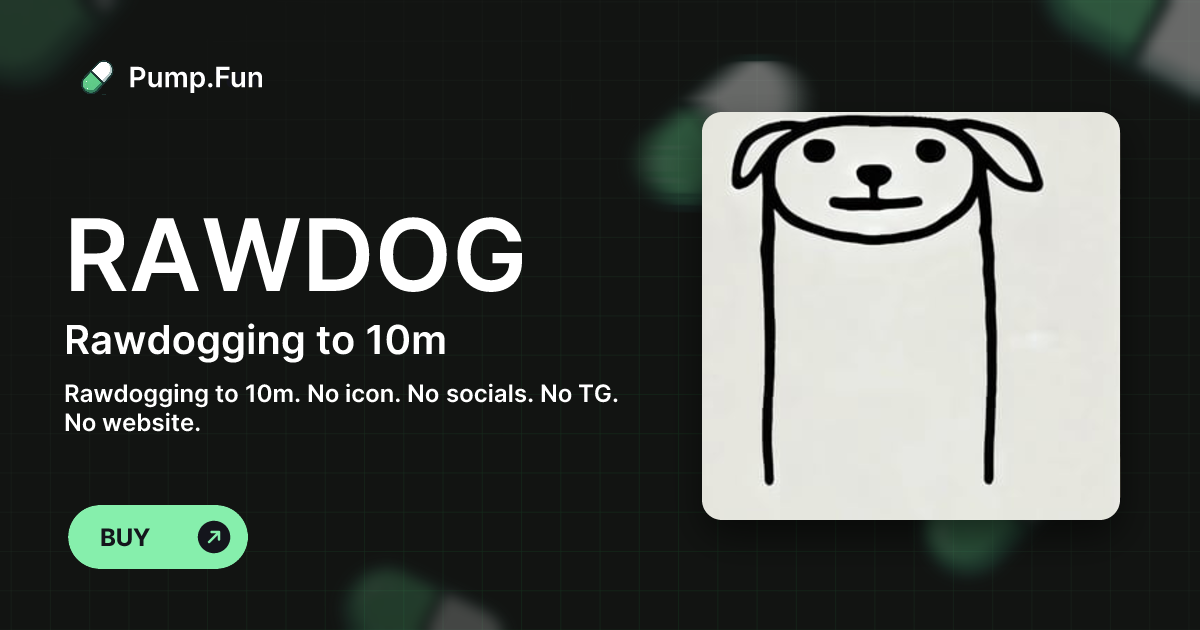 Rawdogging to 10m (RAWDOG) - Pump