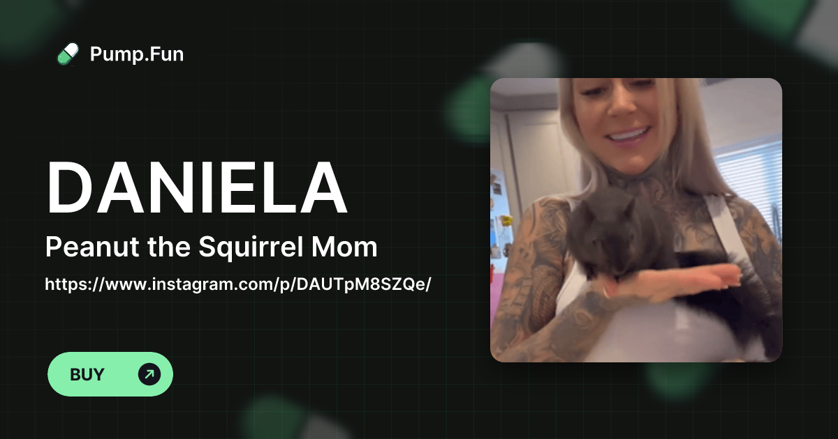 Peanut the Squirrel Mom (DANIELA) - Pump