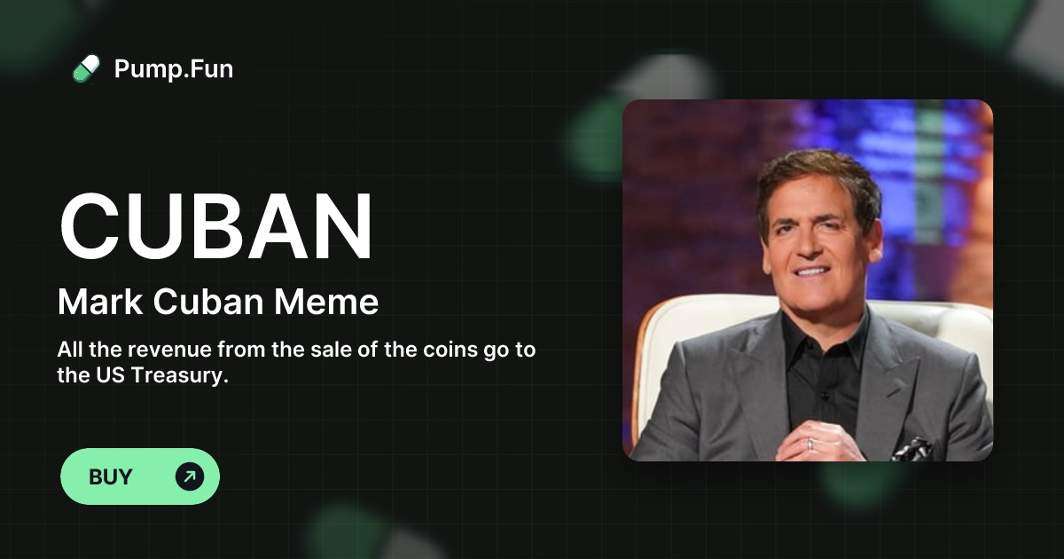 Mark Cuban Meme (CUBAN) - Pump