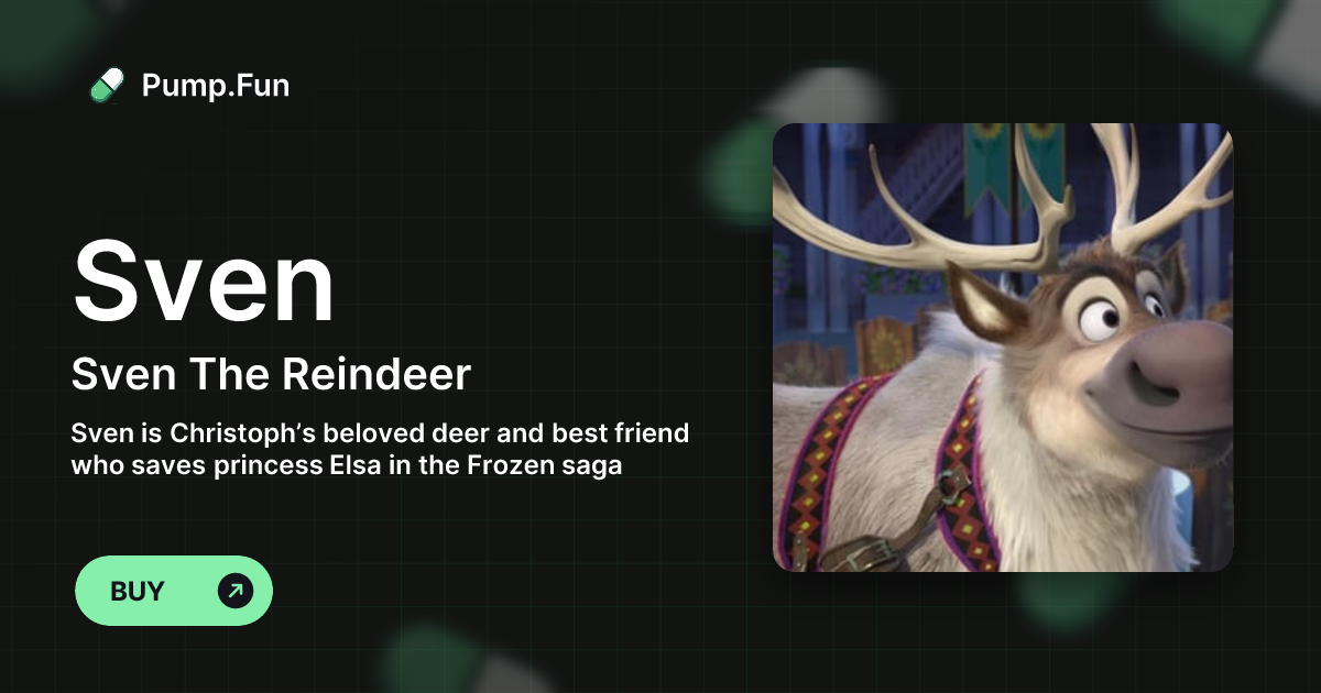 Sven The Reindeer (Sven) - Pump