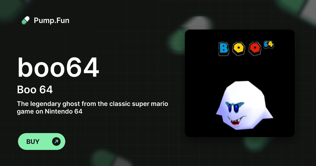 Boo 64 (boo64) - Pump