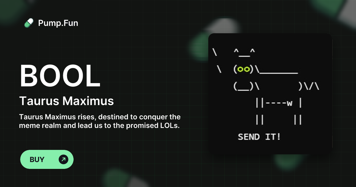 Taurus Maximus (BOOL) - Pump