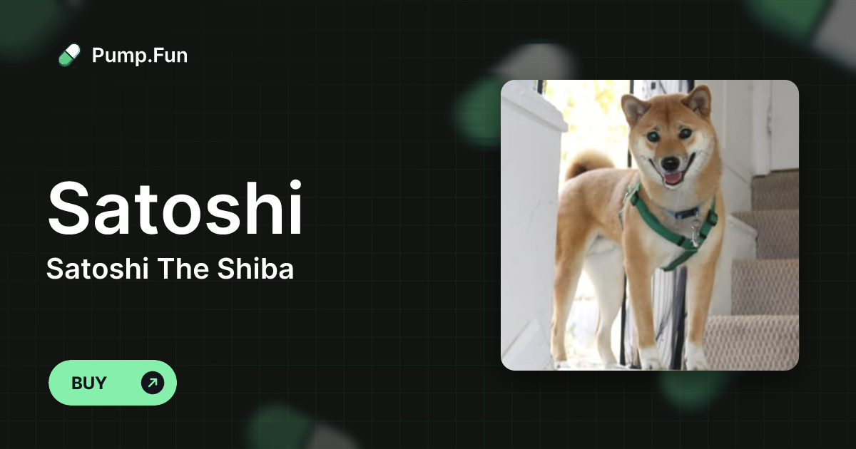 Satoshi The Shiba (Satoshi) - Pump
