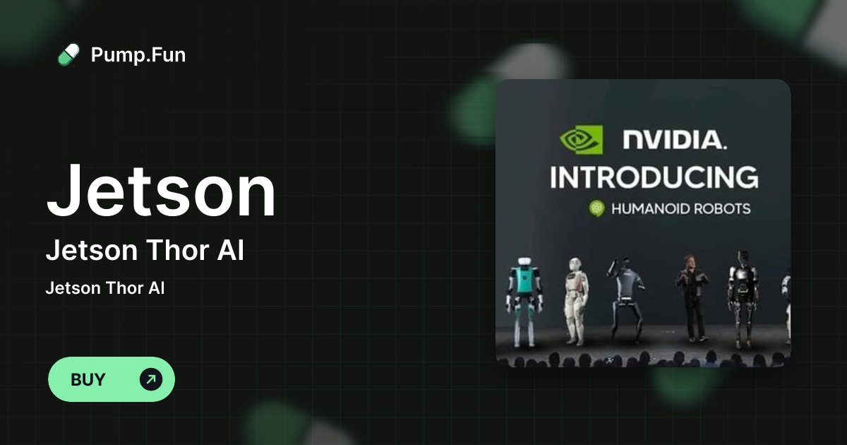 Jetson Thor AI (Jetson) - Pump