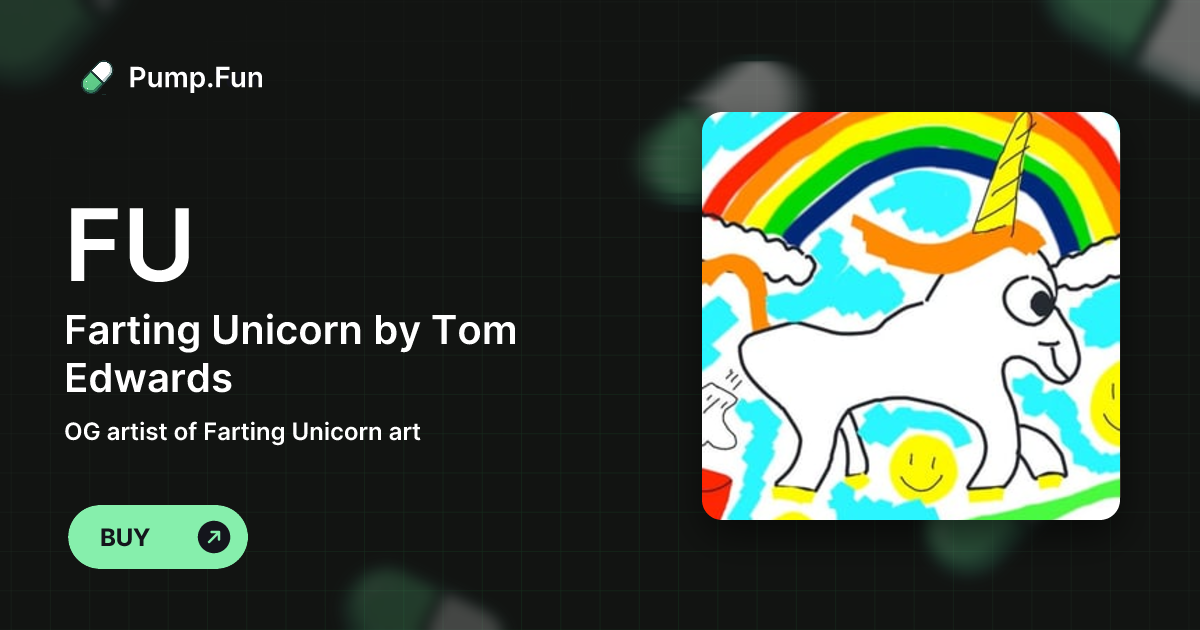 Farting Unicorn by Tom Edwards (FU) - Pump