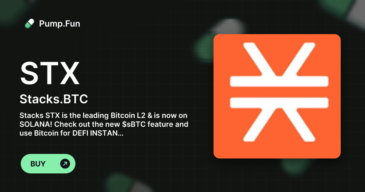 Stacks.BTC (STX) - Pump