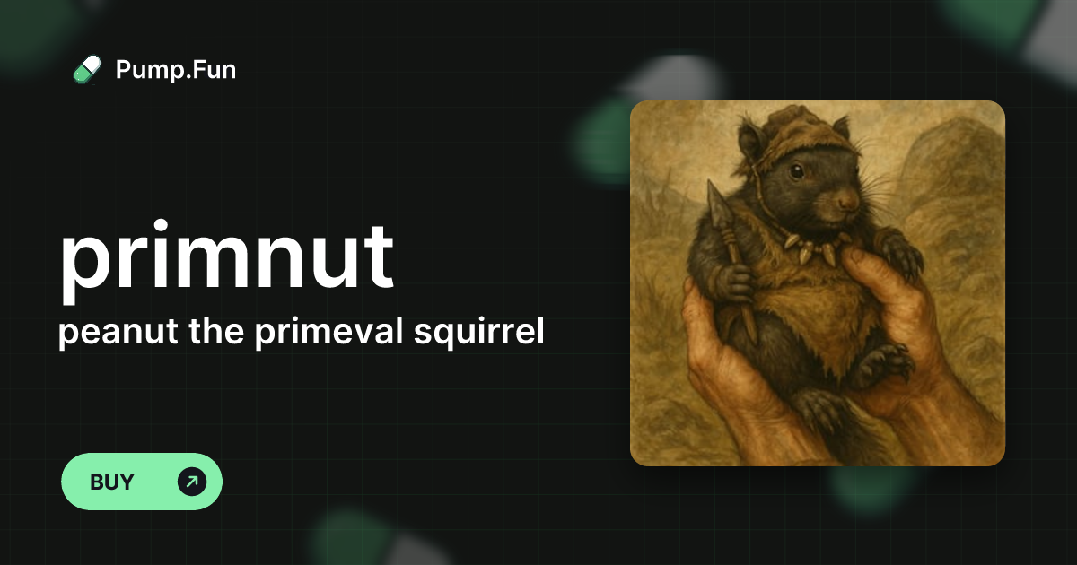 peanut the primeval squirrel (primnut) - Pump