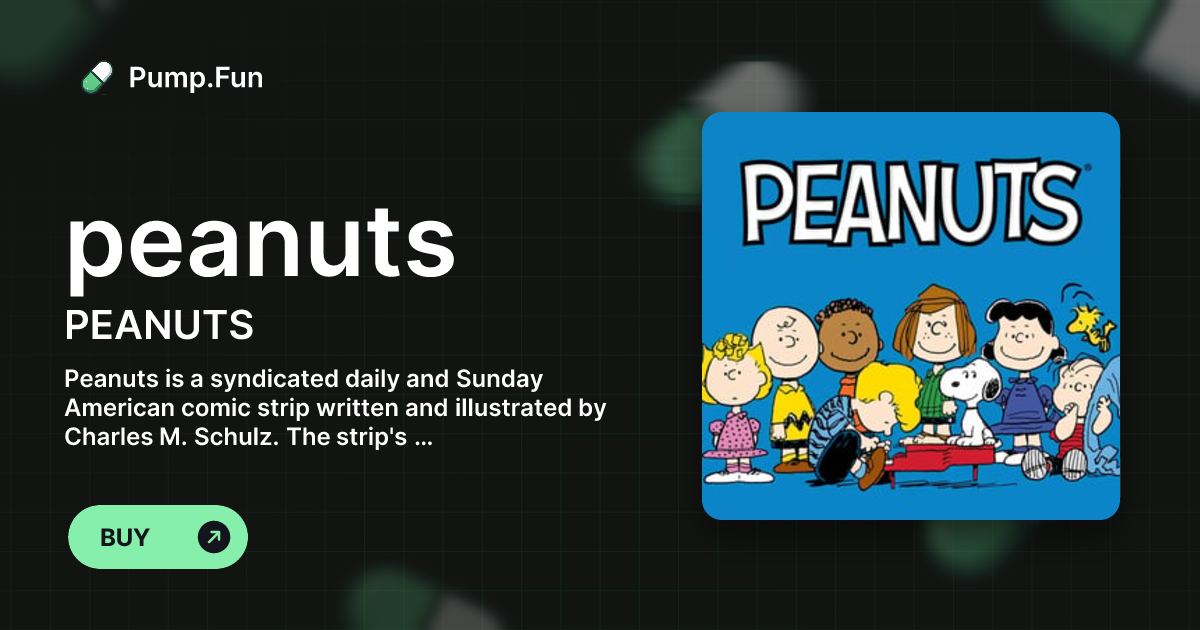 PEANUTS (peanuts) - Pump