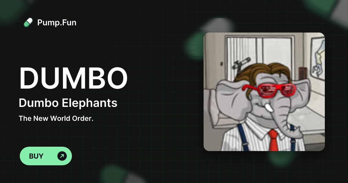Dumbo Elephants (DUMBO) - Pump
