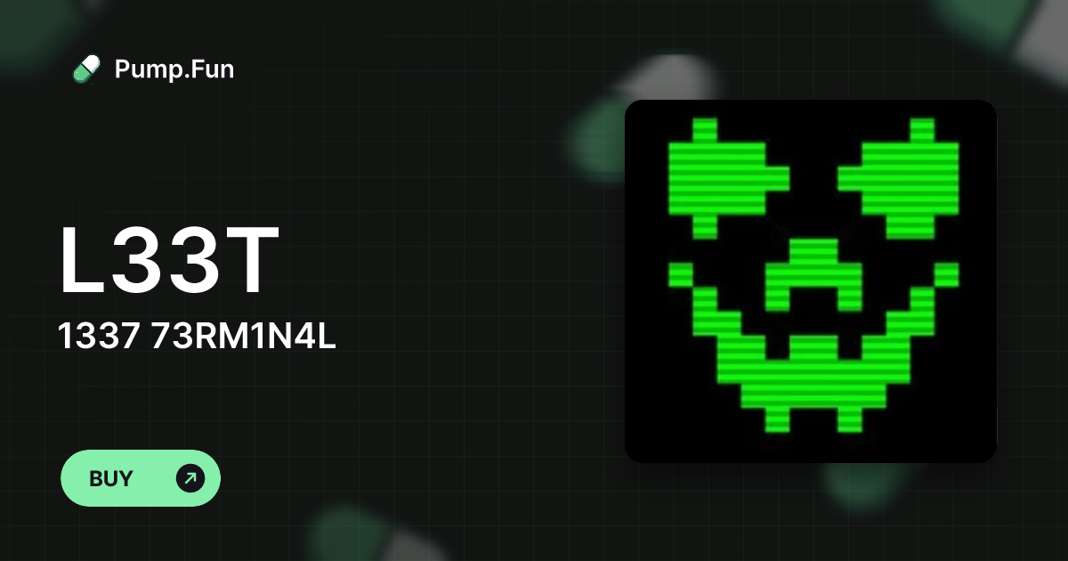 1337 73RM1N4L (L33T) - Pump