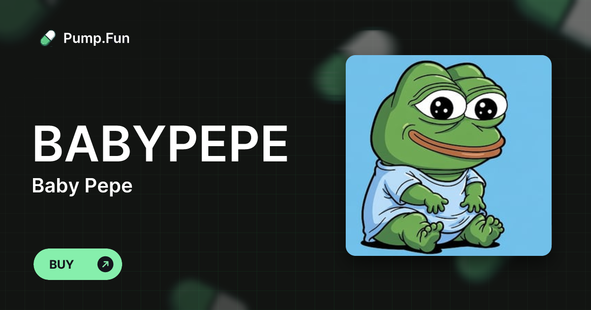 Baby Pepe (BABYPEPE) - Pump