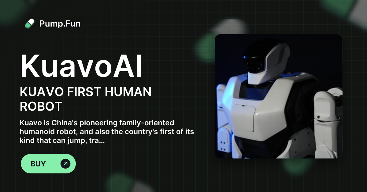 KUAVO FIRST HUMAN ROBOT (KuavoAI) - Pump