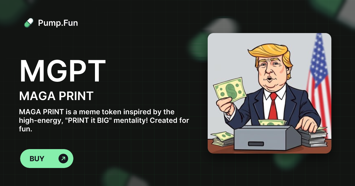 MAGA PRINT (MGPT) - Pump