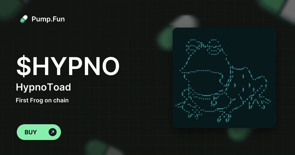 HypnoToad ($HYPNO ) - Pump