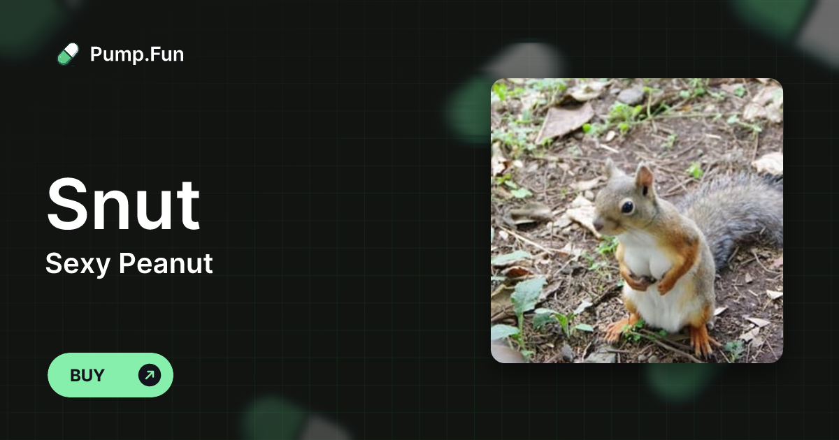 Sexy Peanut (Snut) - Pump