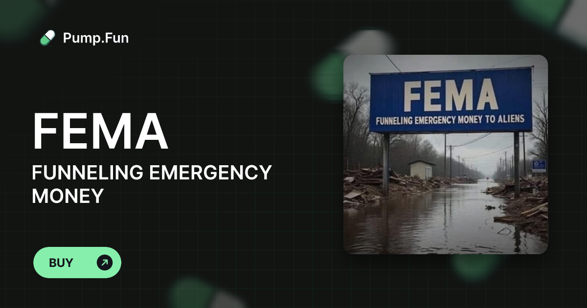FUNNELING EMERGENCY MONEY (FEMA) - Pump