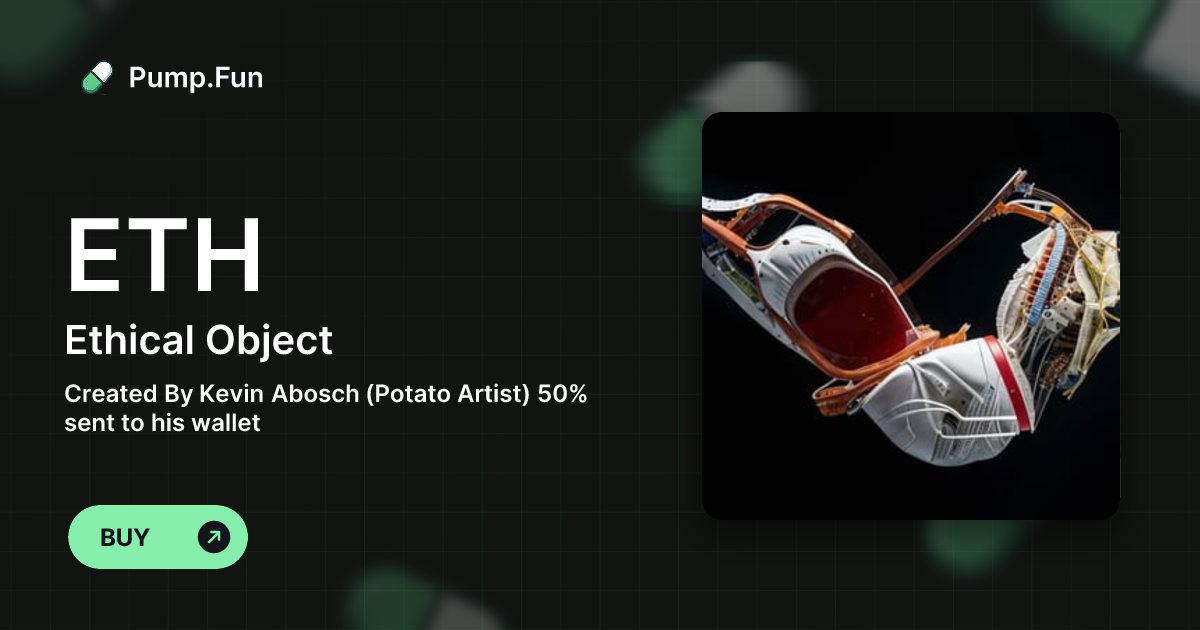 Ethical Object (ETH) - Pump