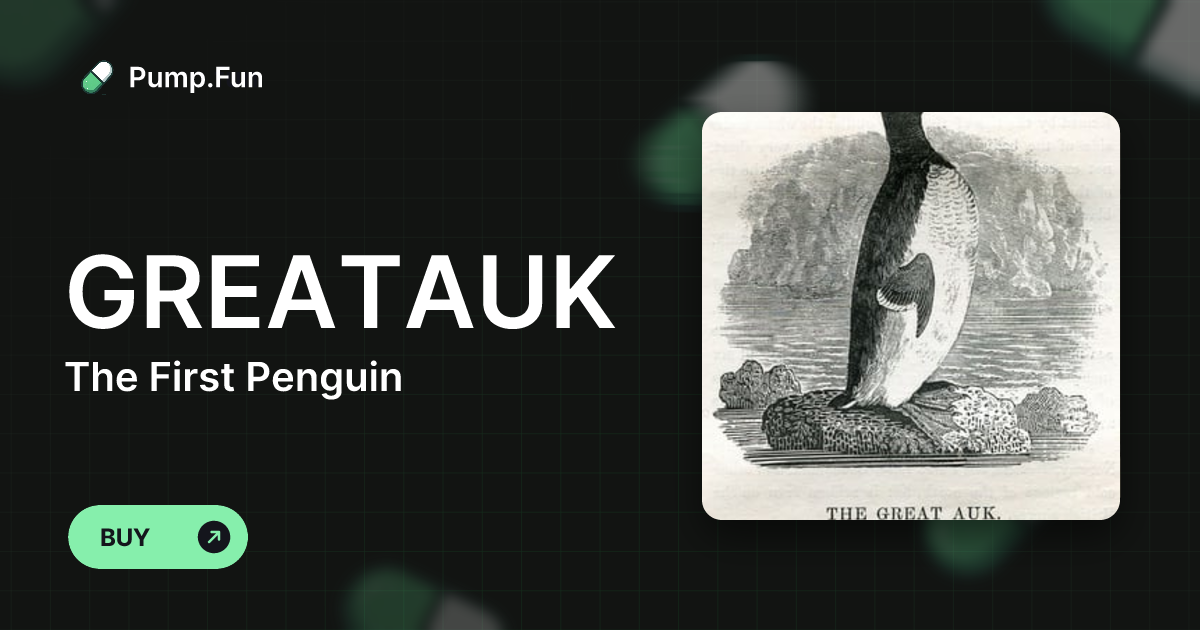 The First Penguin (GREATAUK) - Pump