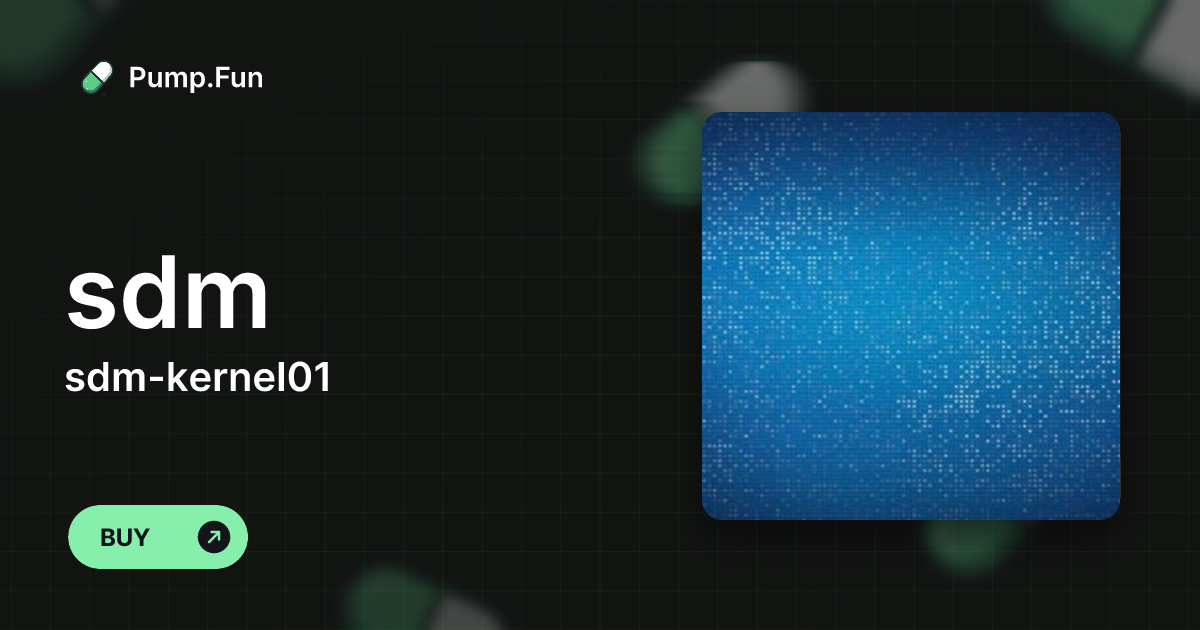 sdm-kernel01 (sdm) - Pump