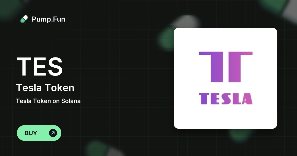 Tesla Token (TES) - Pump