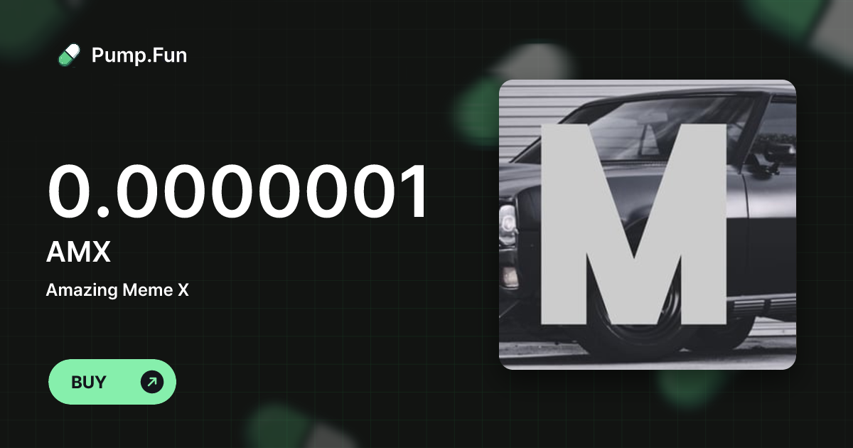 AMX (0.0000001) - Pump