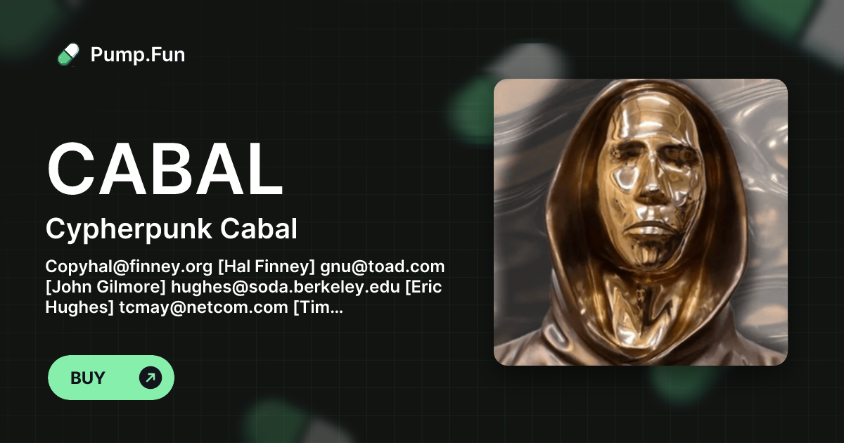 Cypherpunk Cabal (CABAL) - Pump