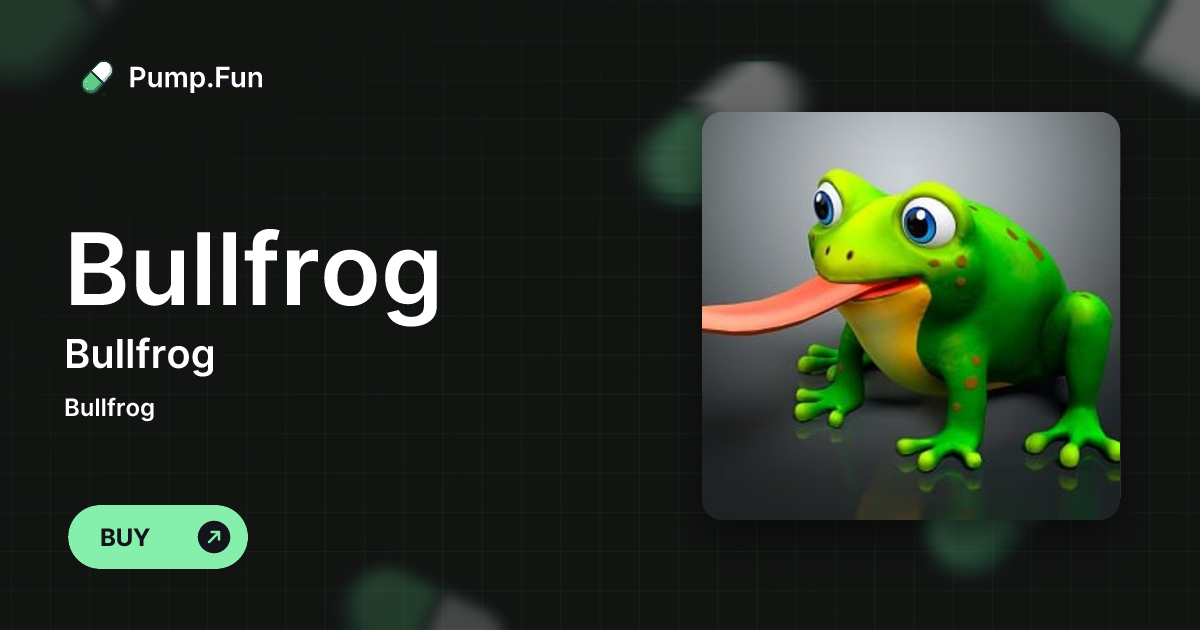 Bullfrog (Bullfrog) - Pump
