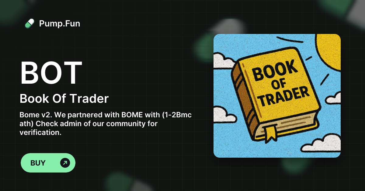 Book Of Trader (BOT) - Pump