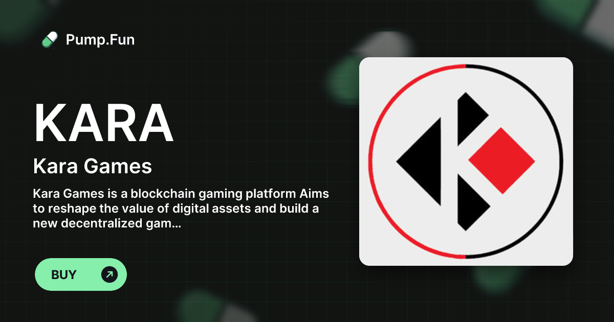 Kara Games (KARA) - Pump