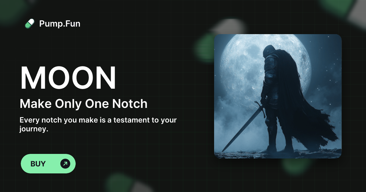 Make Only One Notch (MOON) - Pump
