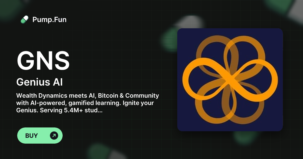 Genius AI (GNS) - Pump