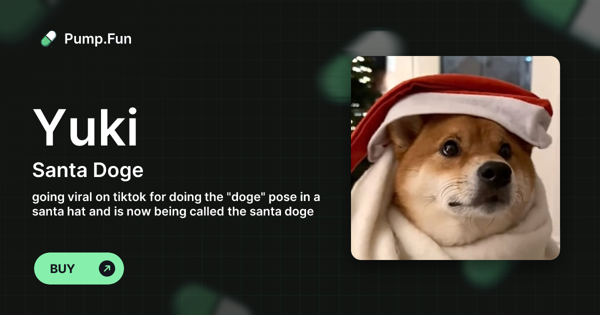Santa Doge (Yuki) - Pump