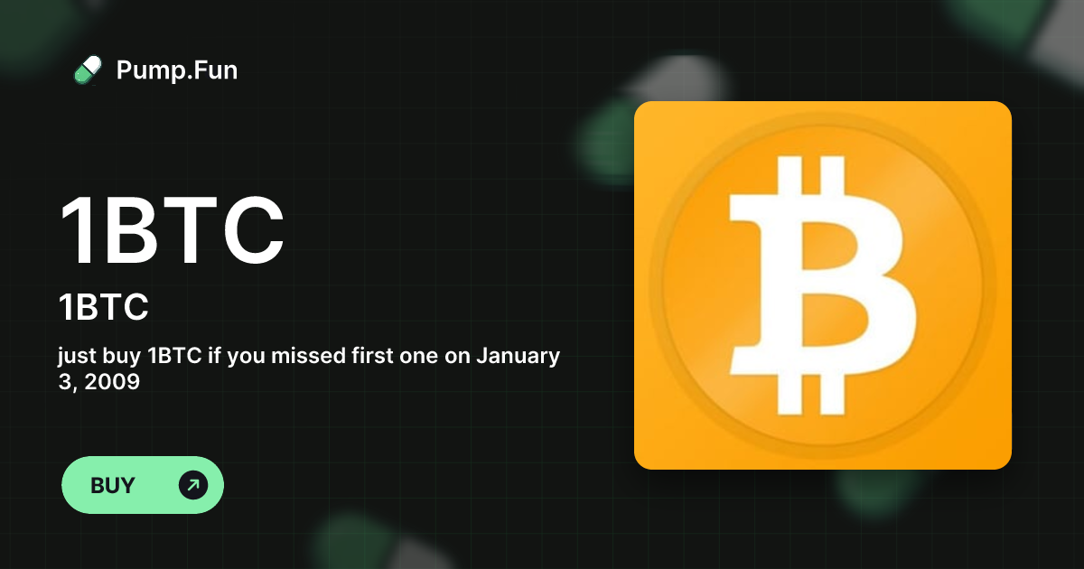 1BTC (1BTC) - Pump
